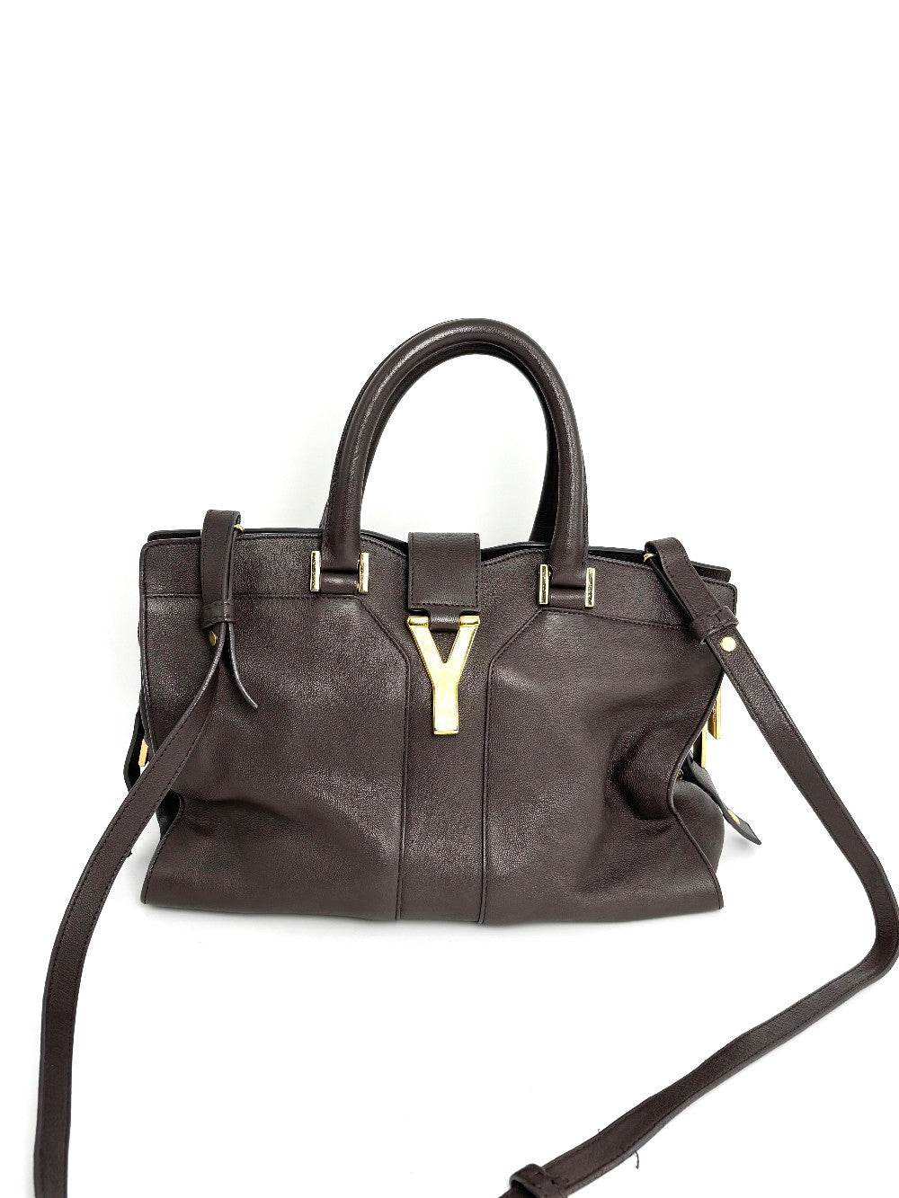 Preowned. YSL Cabas Gray – The Orange Box PH